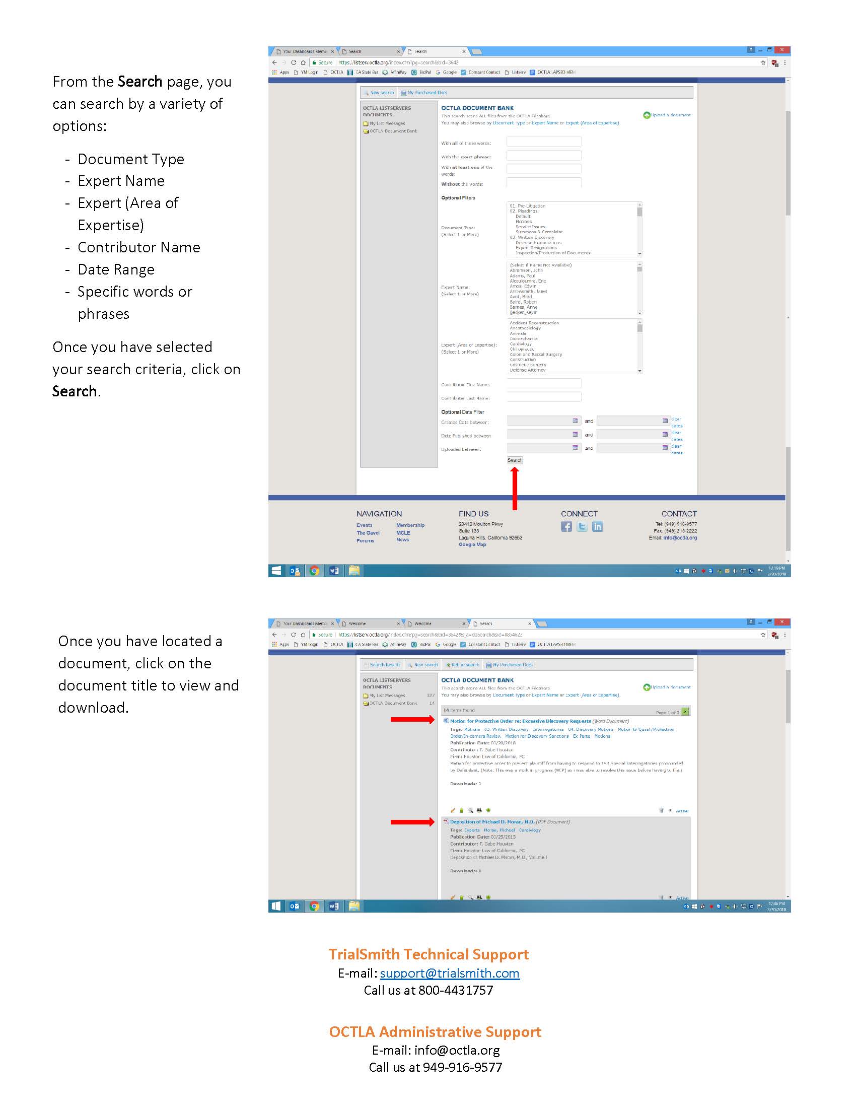 Document Bank Self Help Tutorial